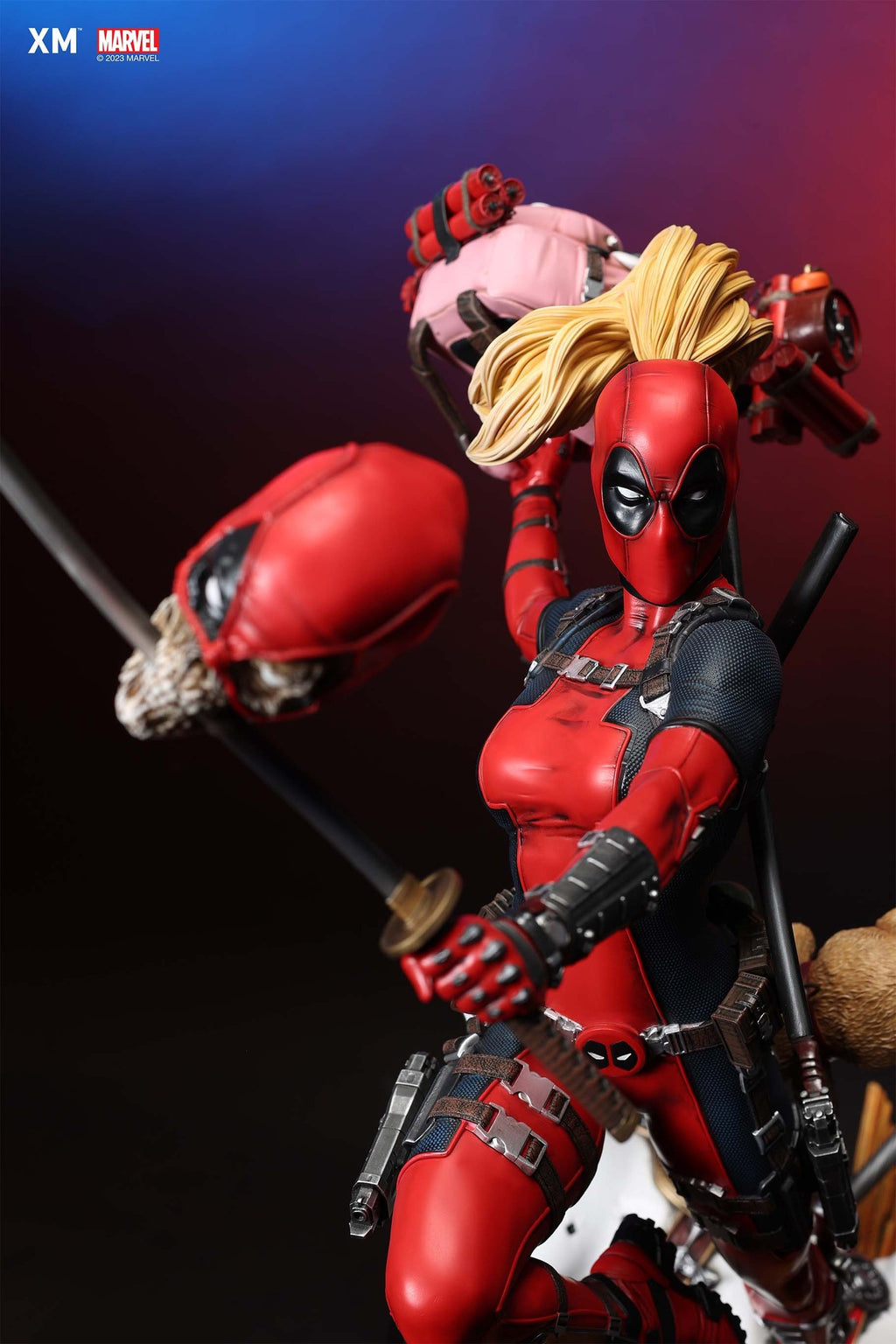 XM Studios Lady Deadpool 1/4 Scale Statue – Cosmic Chase Collectibles ...