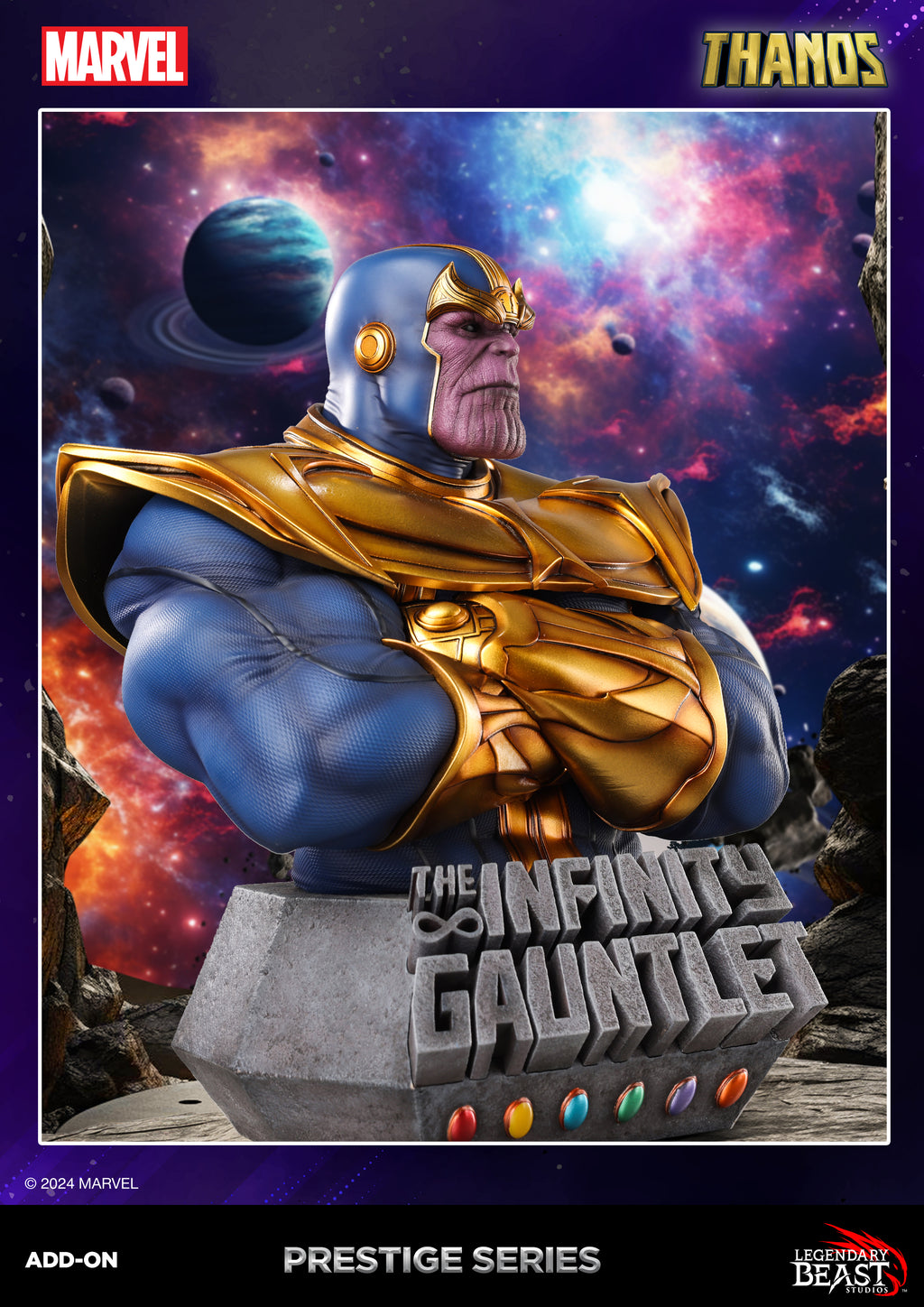 LBS Thanos 1/3 (Bust Edition) Scale Statue – Cosmic Chase Collectibles ...