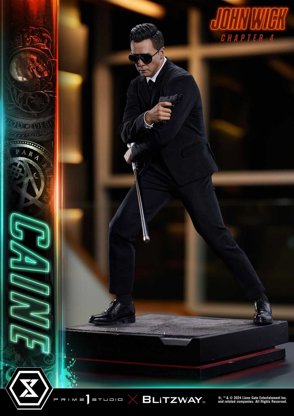 Prime 1 Studio Caine (John Wick Chapter 4 Film) (Regular) 1/4 Scale St ...