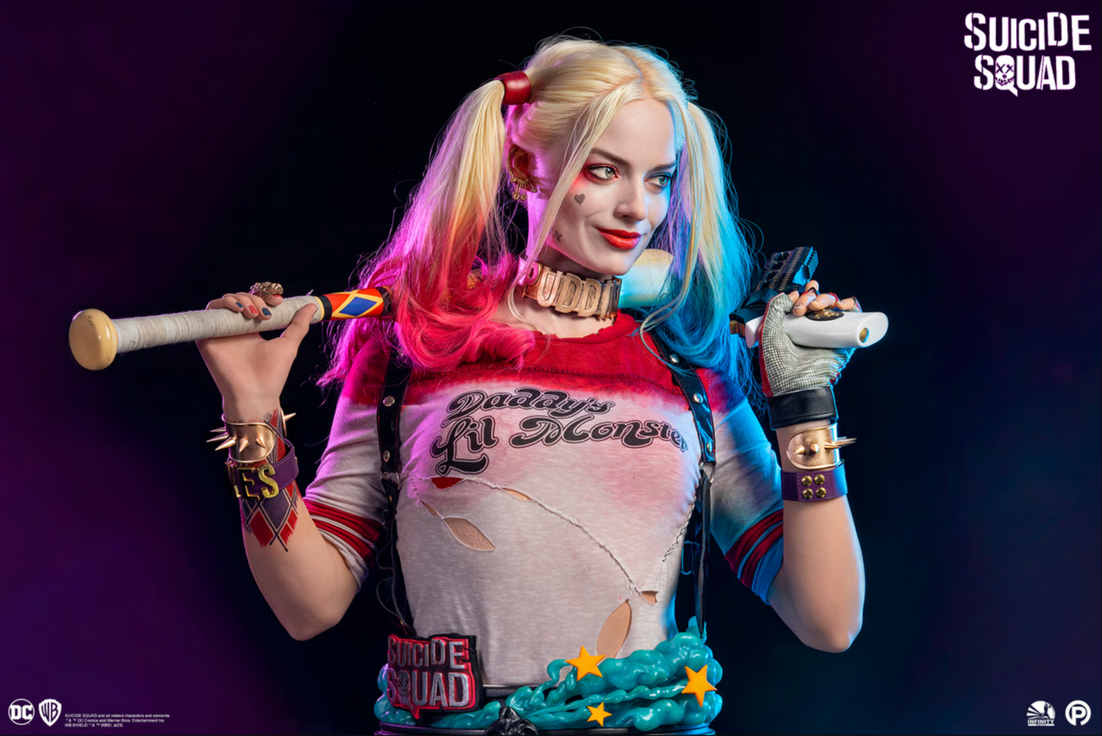 Infinity Studio Harley Quinn (The Suicide Squad) Life-size Bust ...