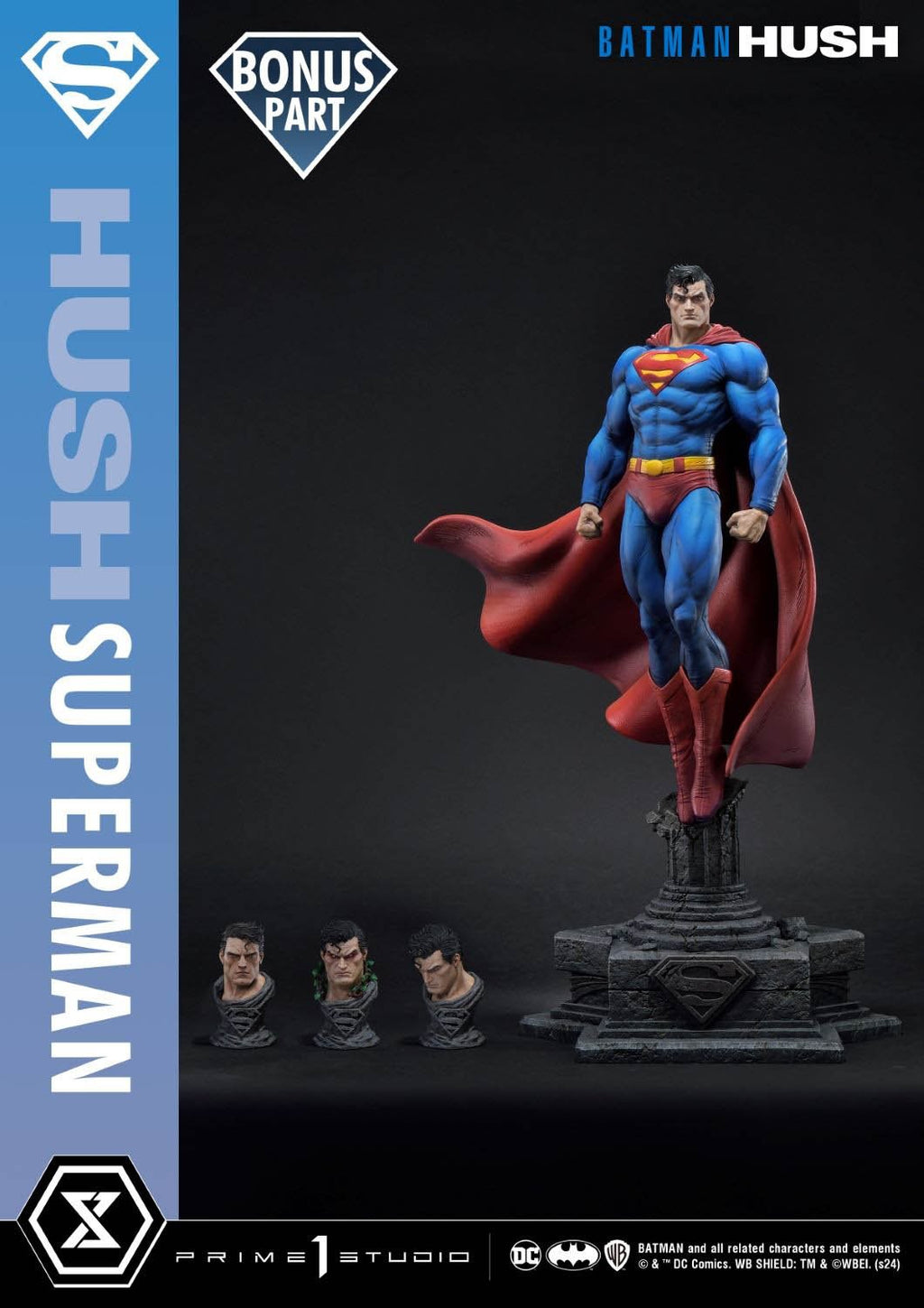 Prime 1 Studio Superman (Hush Comics) (Bonus Version) 1/4 Scale Statue ...