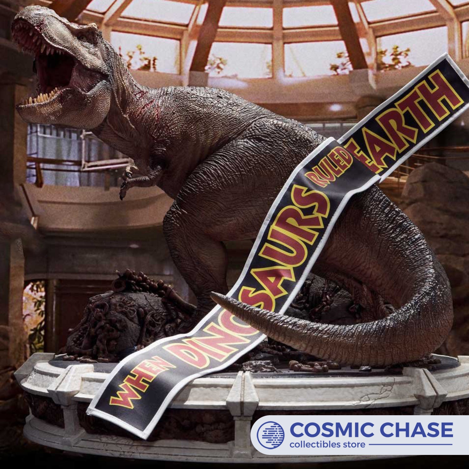 Prime 1 Studio Rotunda T-Rex Statue – Cosmic Chase Collectibles Pte. Ltd.