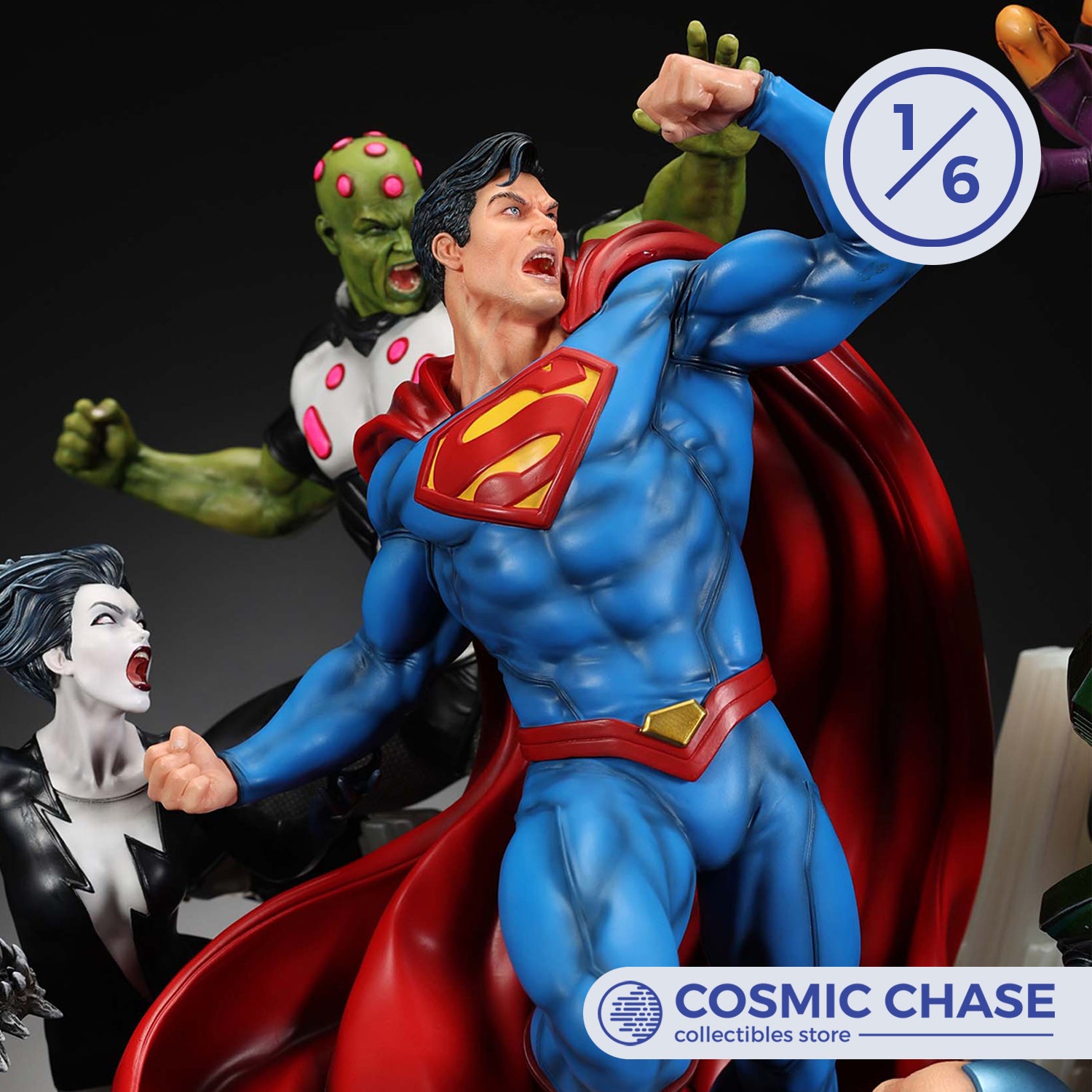 XM Studios Superman Justice (Colored) 1/6 Scale Statue – Cosmic Chase ...