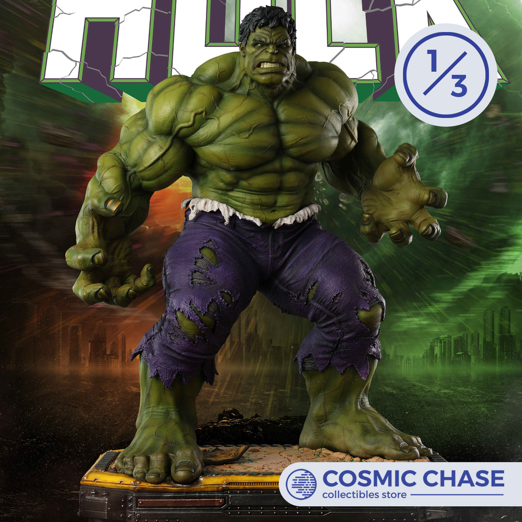 XM Studios Incredible Hulk (Classic Version) 1/3 Scale Statue – Cosmic ...