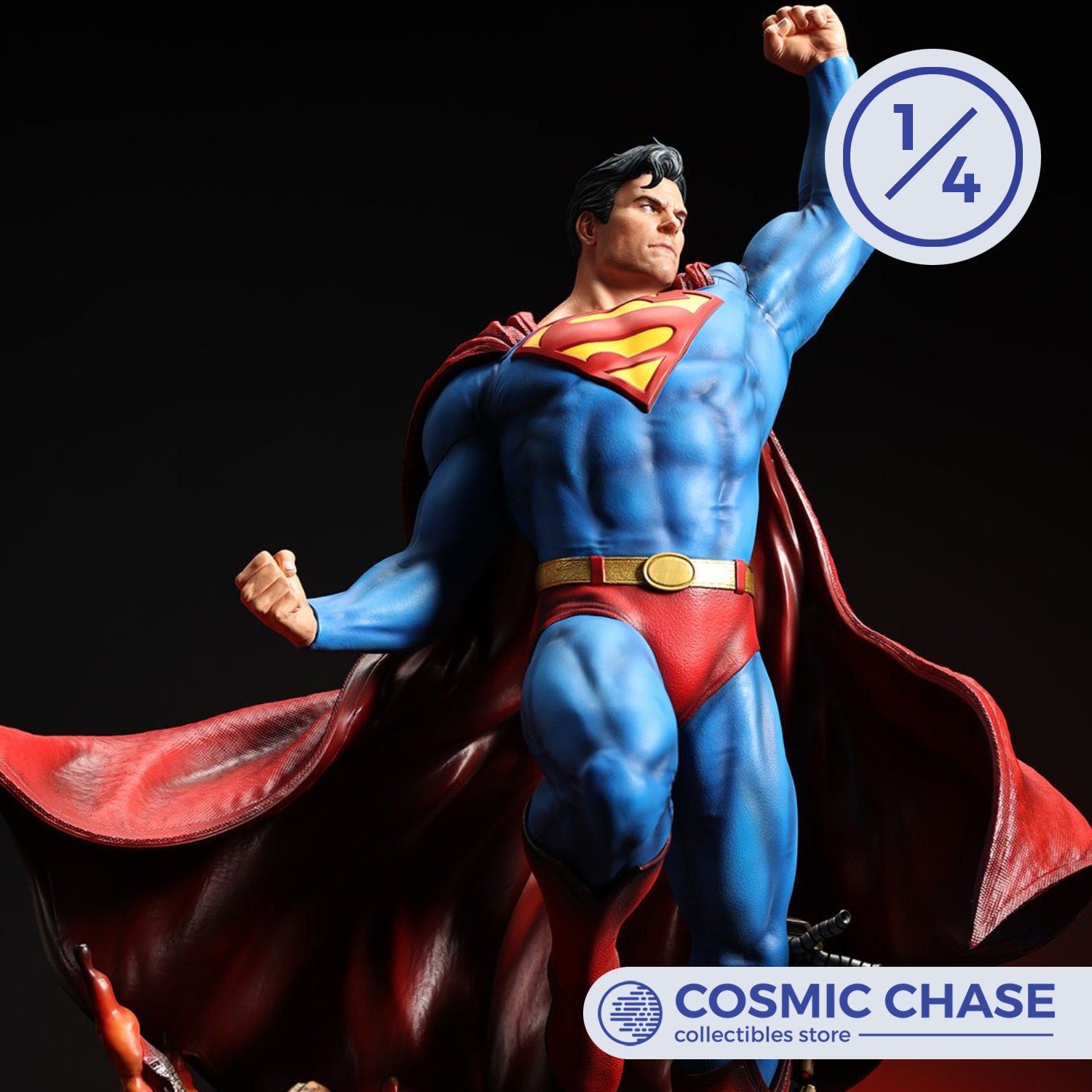XM Studios Superman Classic (Version A) 1/4 Scale Statue – Cosmic Chase ...