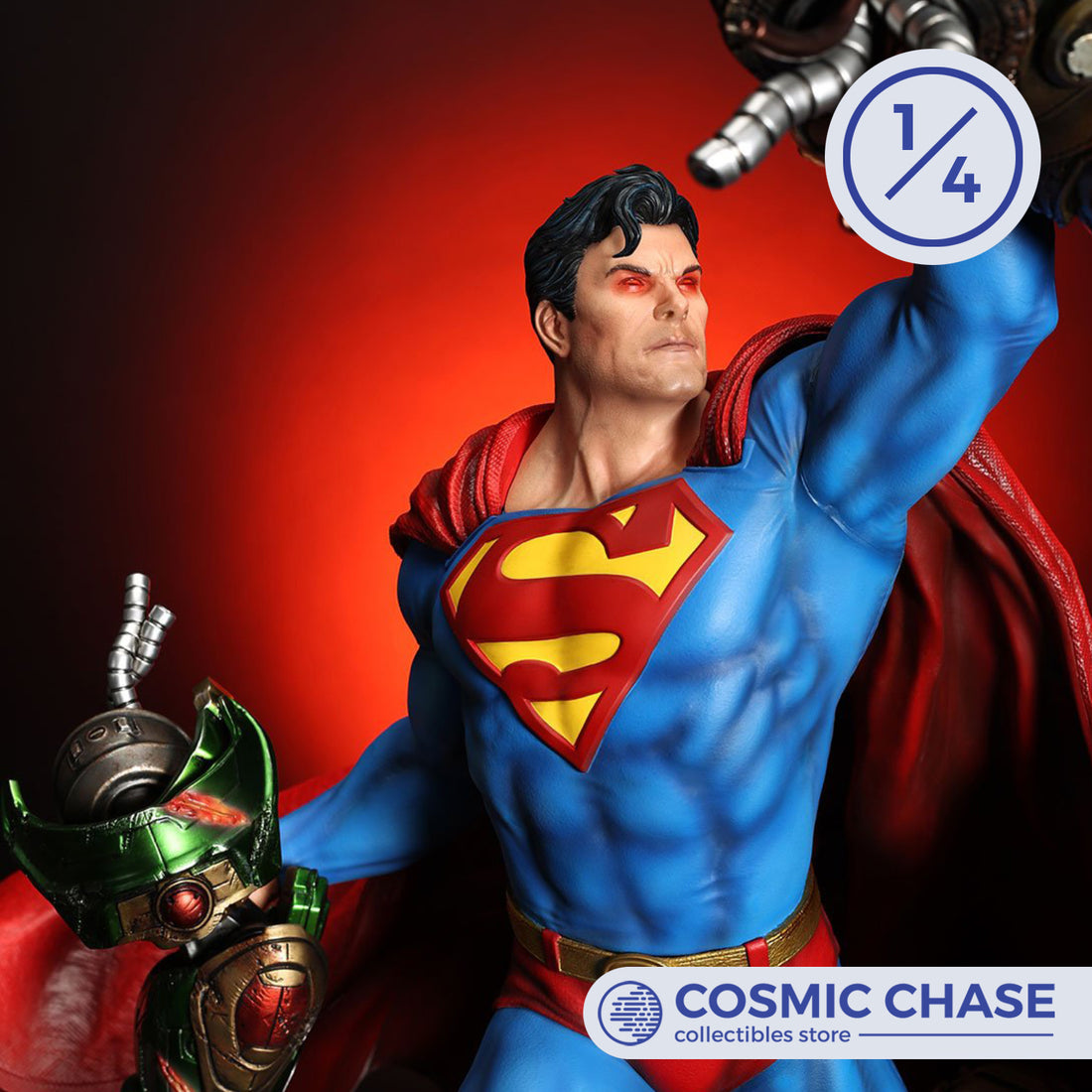 XM Studios Superman Classic (Version B) 1/4 Scale Statue – Cosmic Chase ...